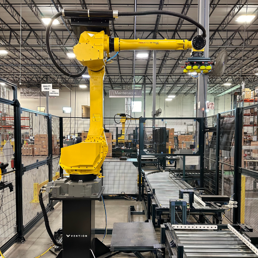 Industrial palletizing made easy | Customer Story