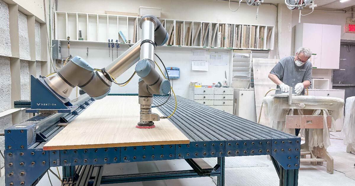 Alleviating manual tasks through robotic sanding | Customer Story