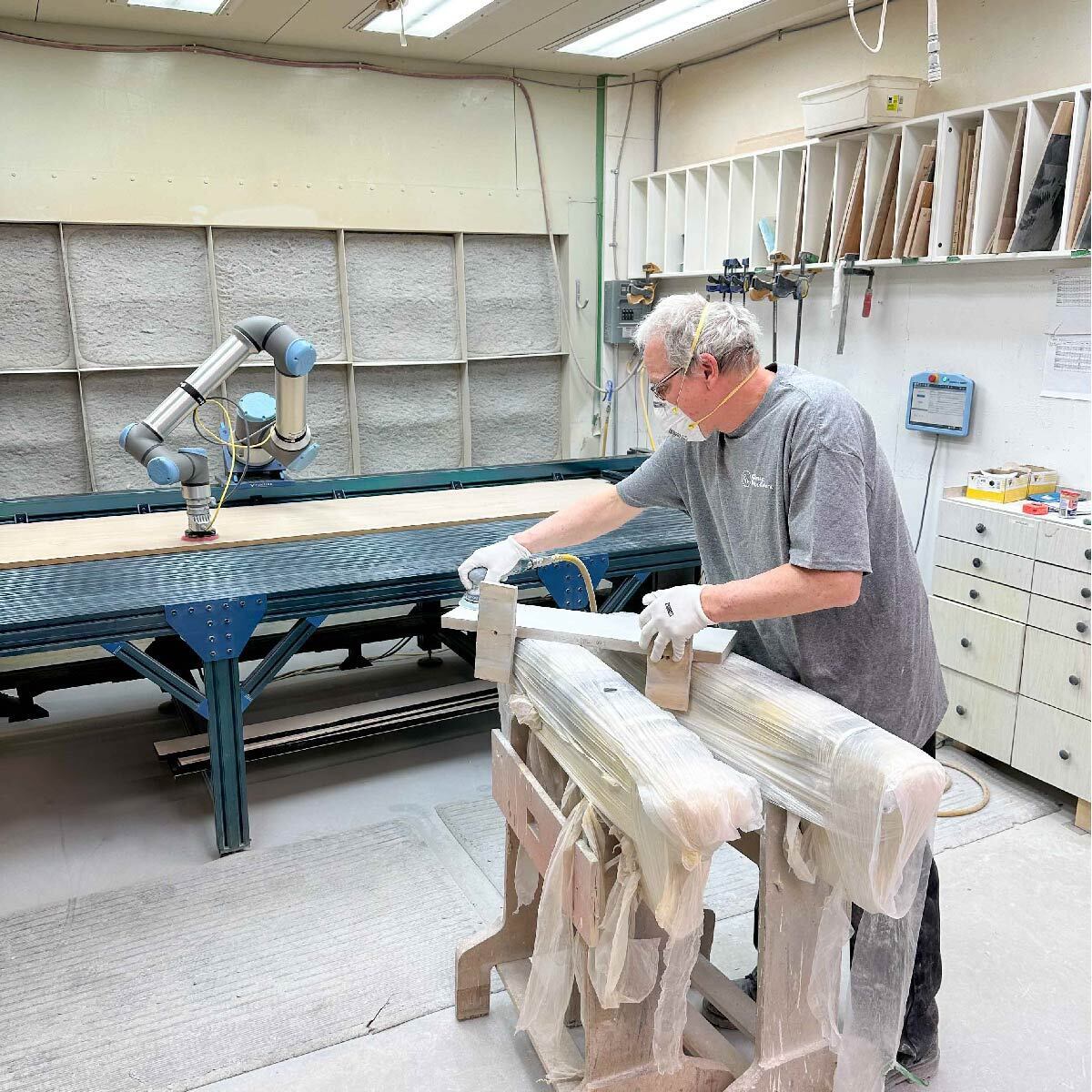 Alleviating manual tasks through robotic sanding | Customer Story