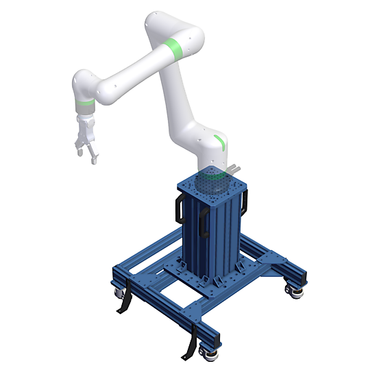 Robot Pedestal with UR10e - Mobile | Vention