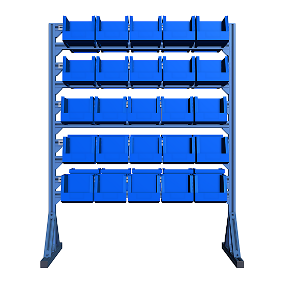 Double Sided Bin Rack | Vention
